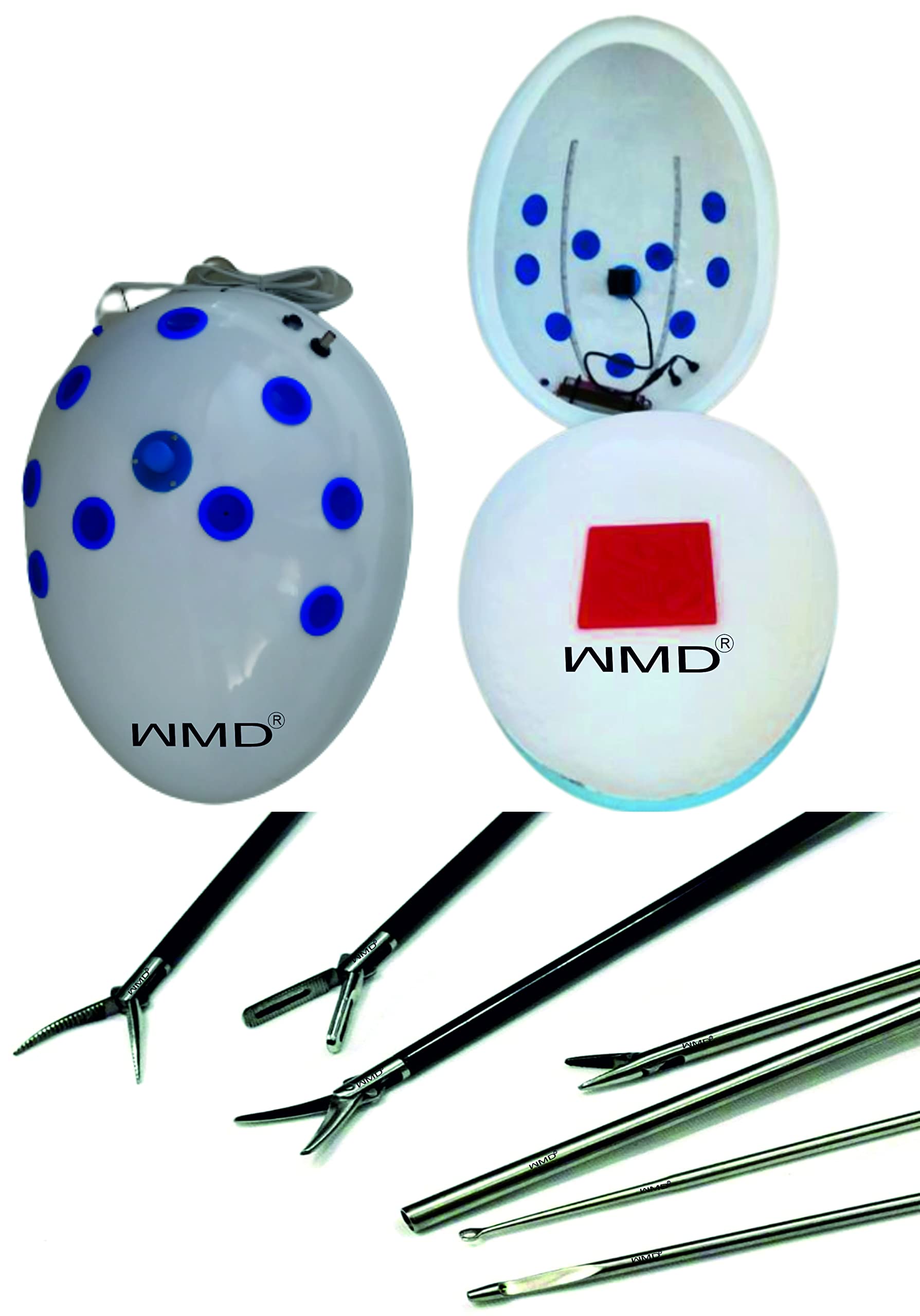 Wmd Worldmedident Laparoscopic Endo Trainer Instruments Set For ...