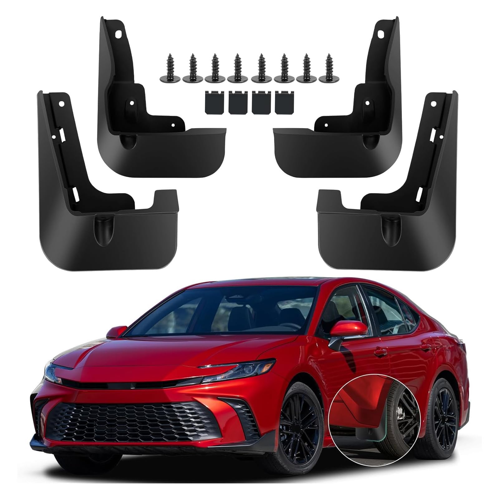 Amazon.com: ZWPARTS Mud Flaps Compatible with 2025 Toyota Camry Hybrid ...