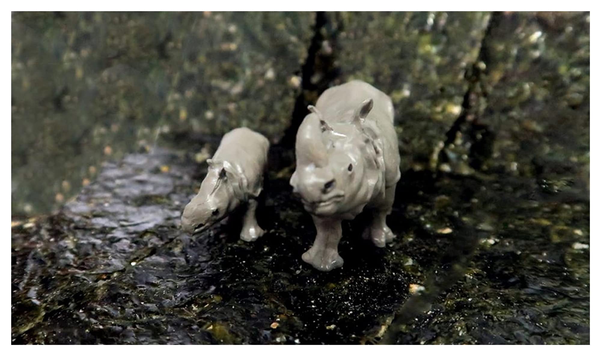 Buy Dhmm123 Trees in miniature 2PSC 1/87 Train Model Ho Scale Rhino ...