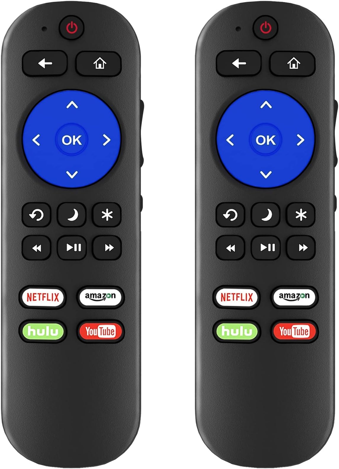 Amazon.com: (Pack of 2) Replacement Remote Compatible with Roku TV ...