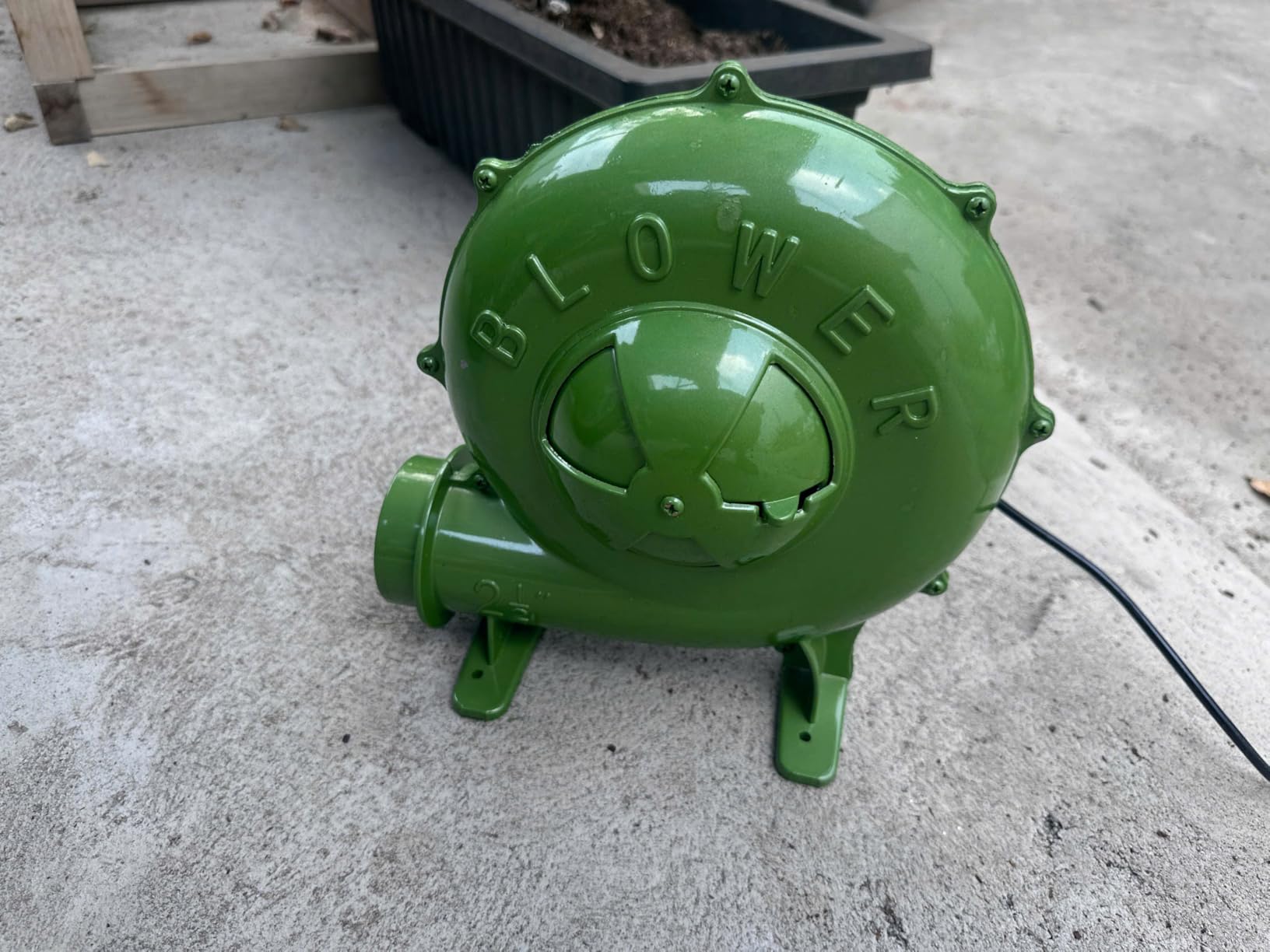 BLOWER OZ Electric Blacksmith Forge Blower, 2.5" Charcoal Blower, 230 ...