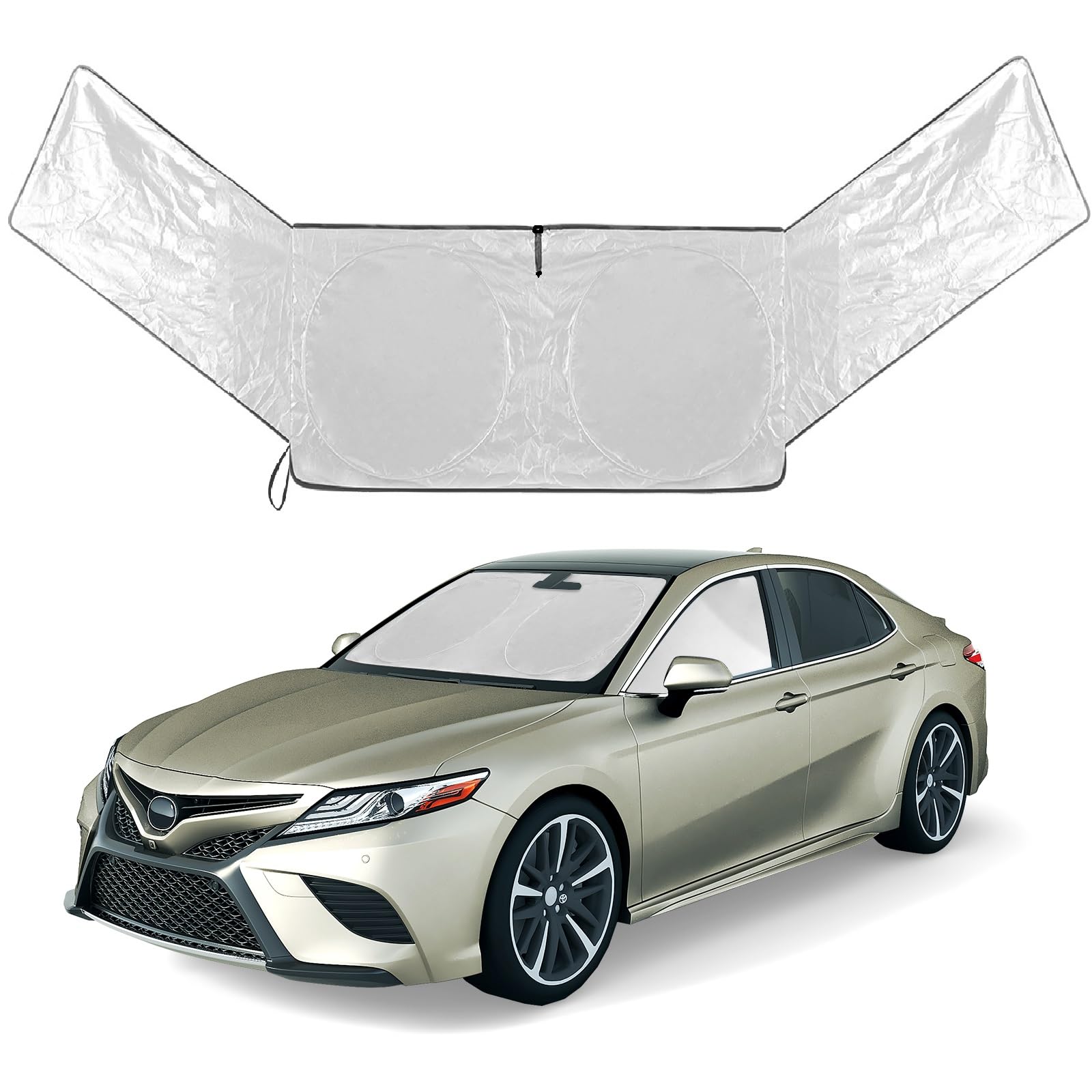 Amazon.com: Yewiry Car Sun Shade Windshield,Sunshade for Car Window ...