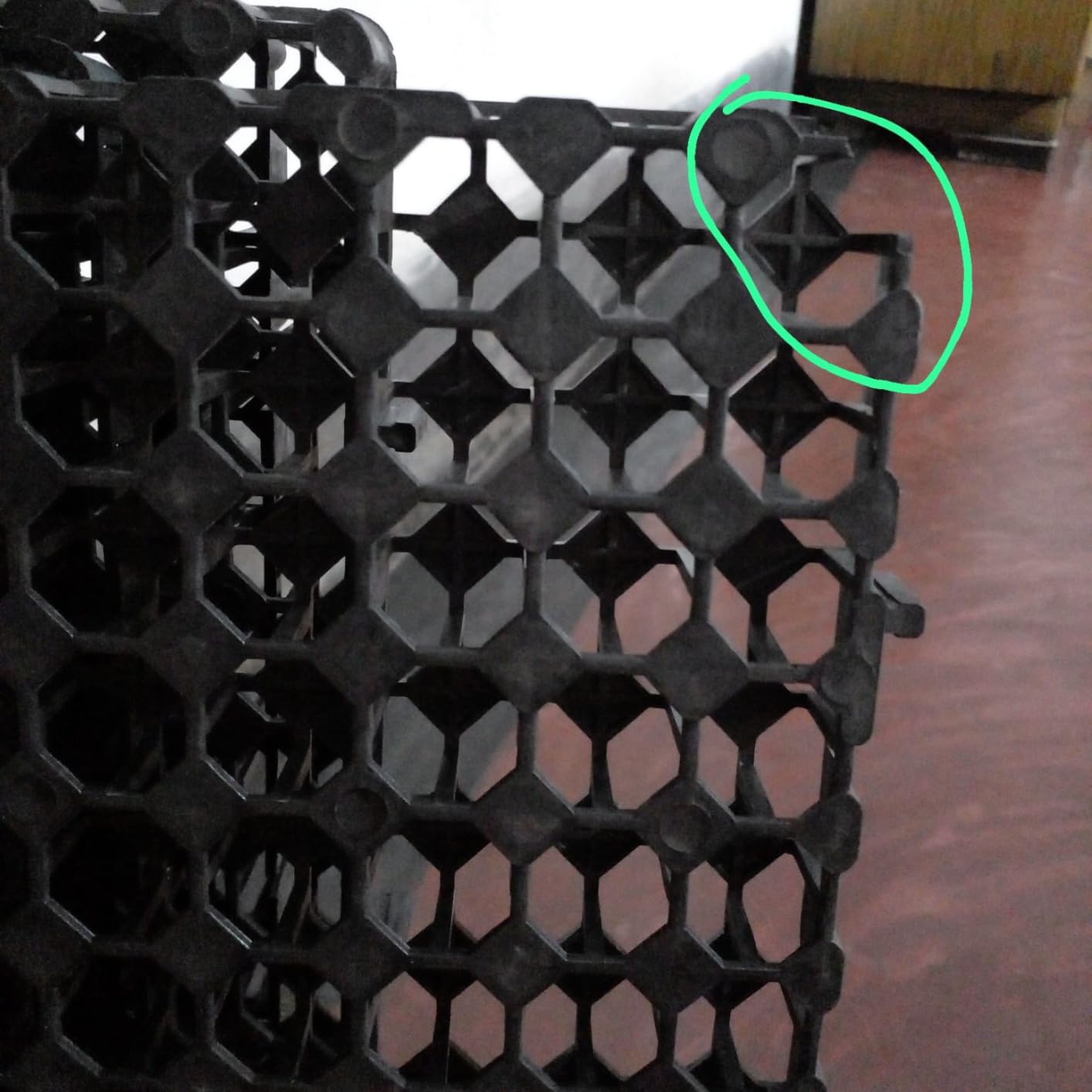 Utkarsh Garden Drainage Cell Mats (Thickness: 30 mm) Terrace/Kitchen ...