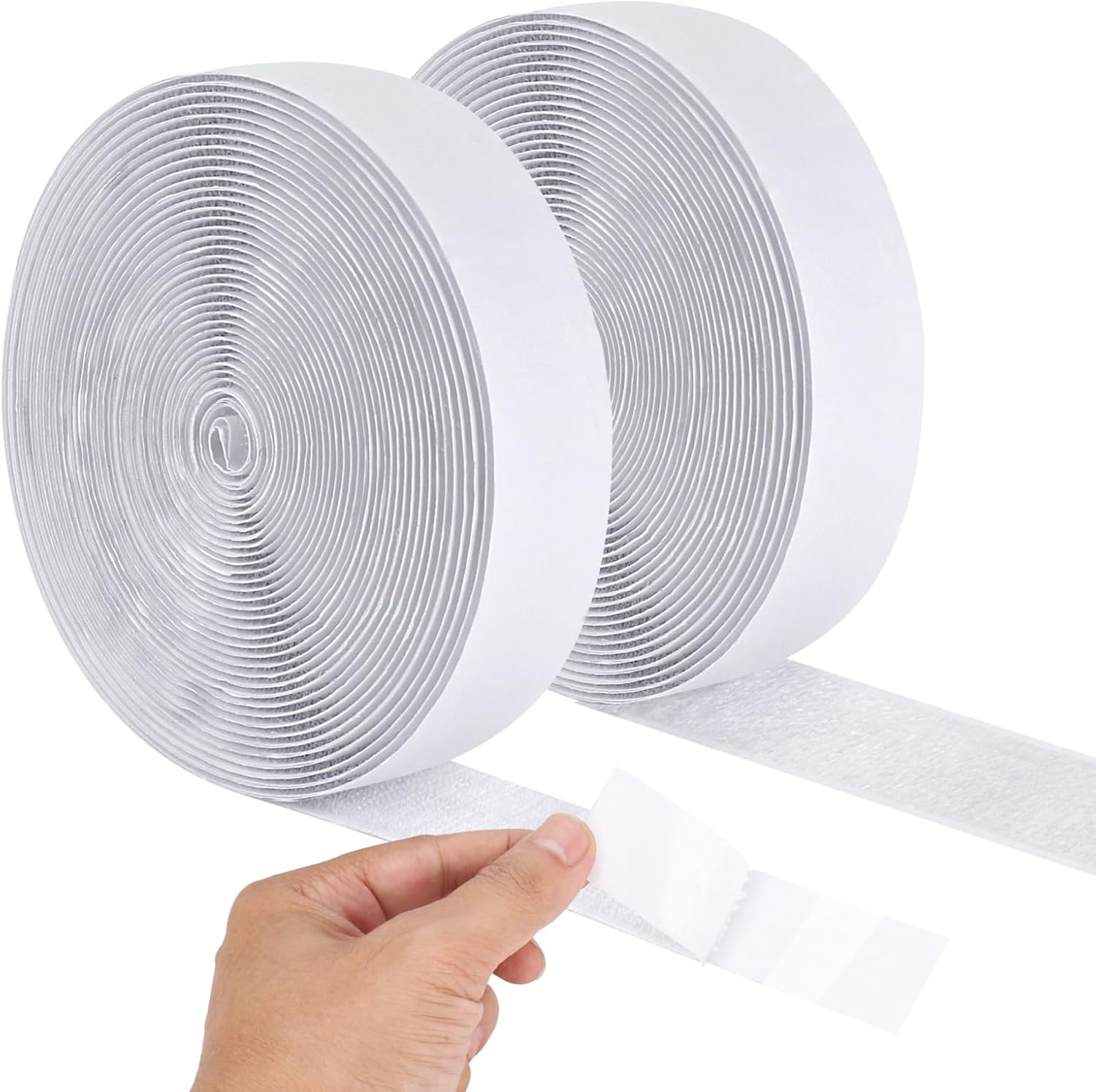 Amazon.com: 30Ft*1.5 inch Hook and Loop Tape Roll with Heavy Duty ...