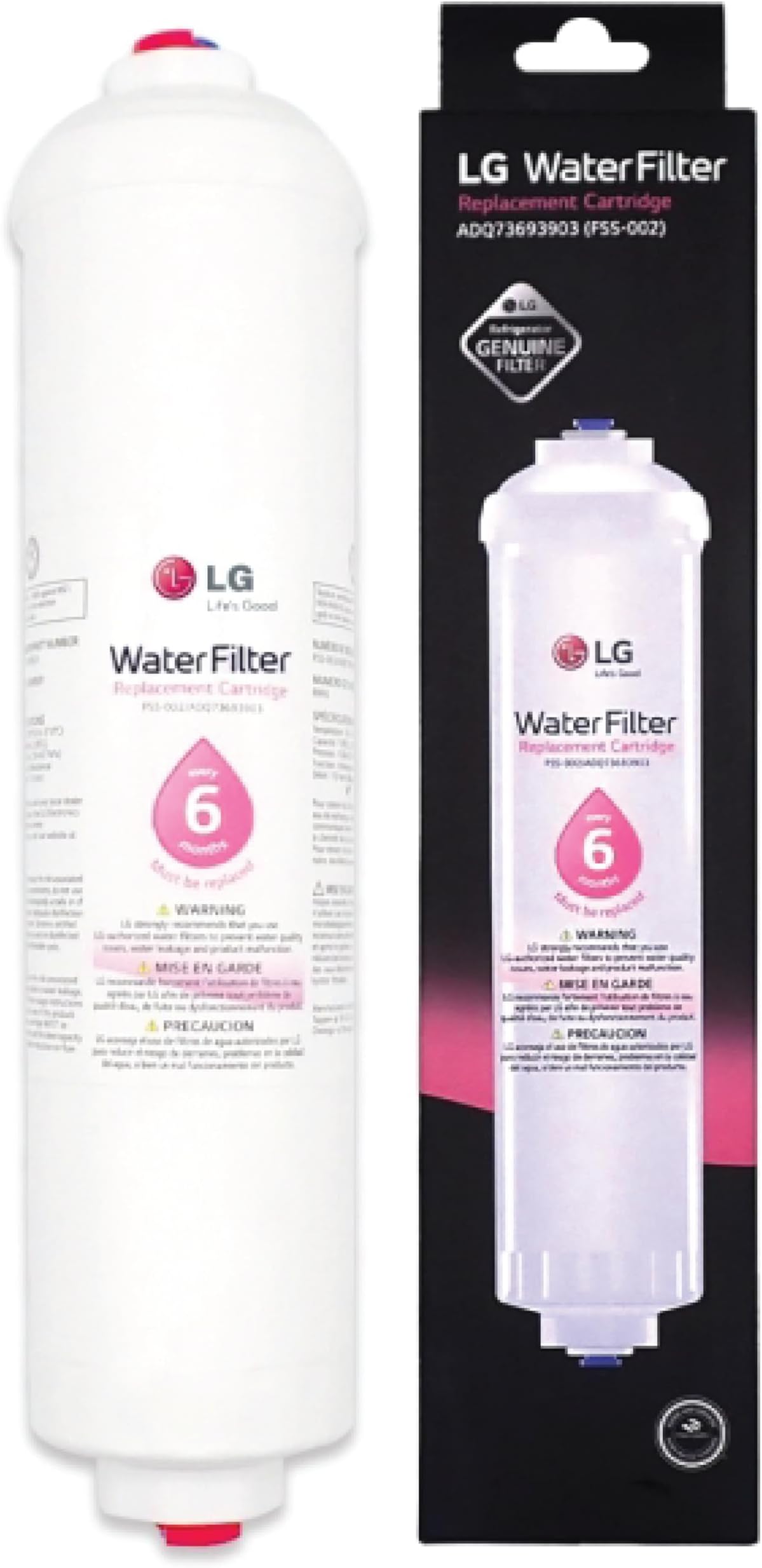 LG FSS-002 ADQ73693901/ ADQ73693903 (FSS-002) - Filtro de agua : Amazon.es: Grandes ...
