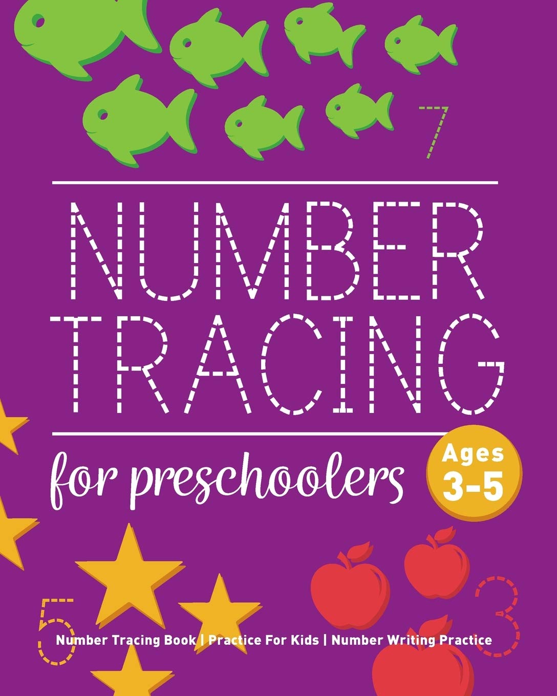 Amazon.com: Number Tracing Book For Preschoolers: Number Tracing Book ...