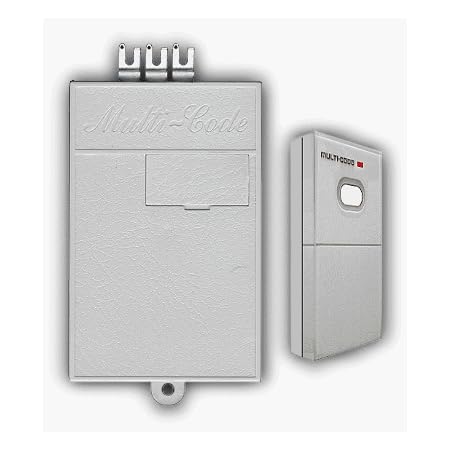 Multicode 1090-3089 - 300MHz 1 Receiver with 1 Remote - Garage Door ...