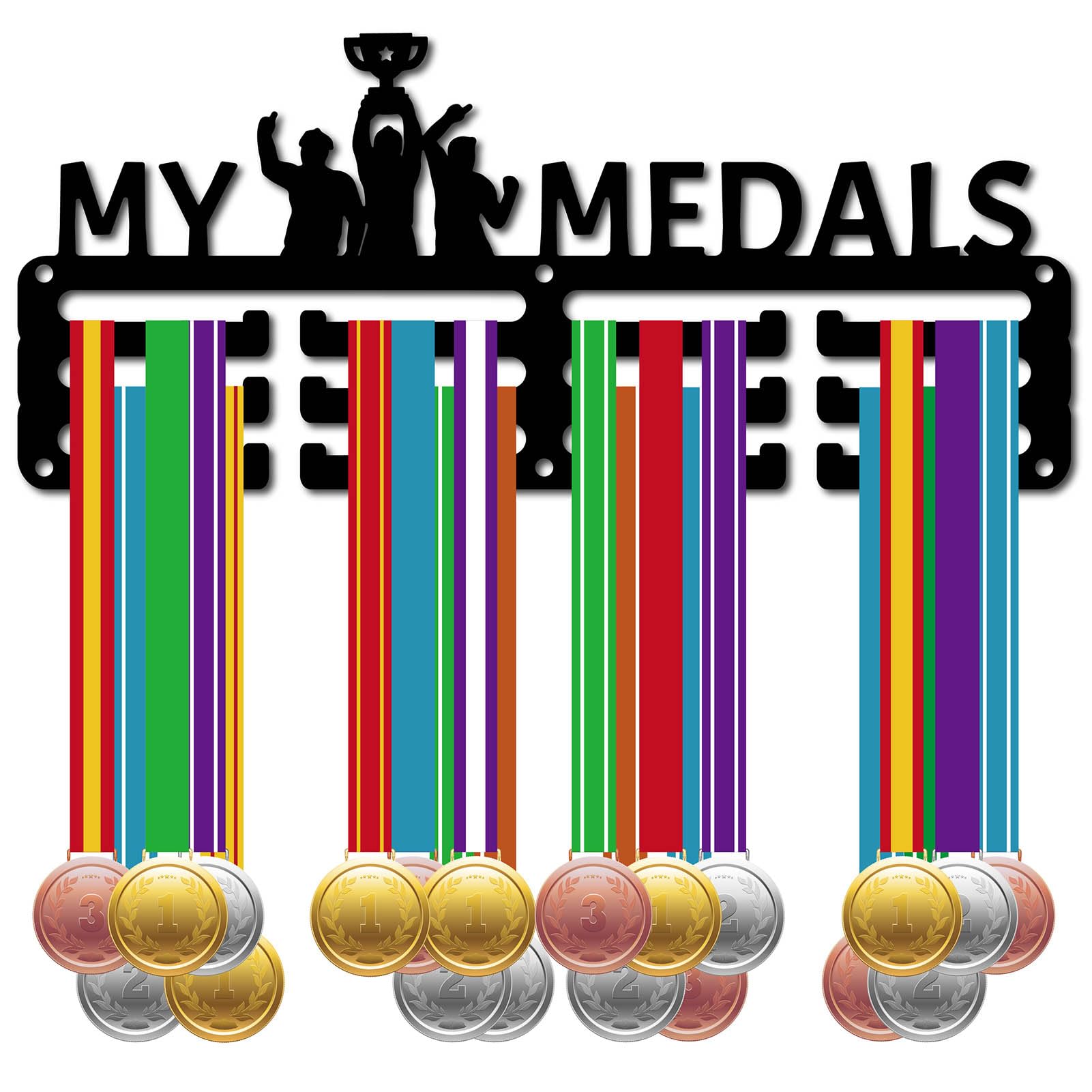 CREATCABIN My Medals Medal Holder Medal Hanger Display Rack Sports ...