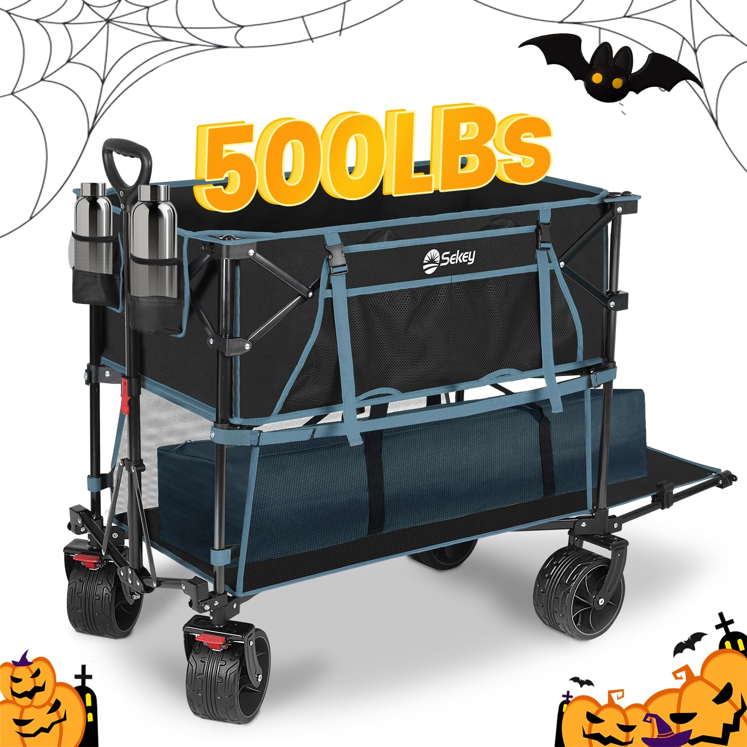 Snapklik.com : Sekey 400L Double Decker Beach Wagon 50L Extra-Long ...