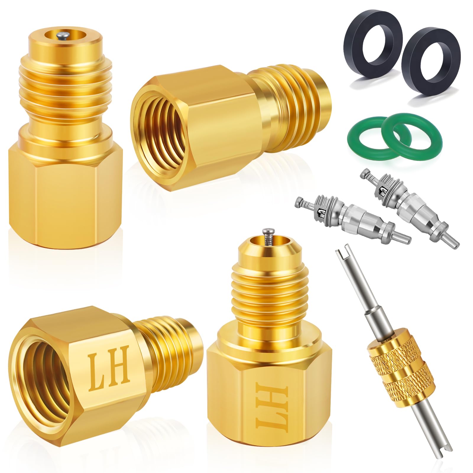 Boltigen R1234yf Refrigerant Tank Adapters R12 To R1234yf Adapter ...