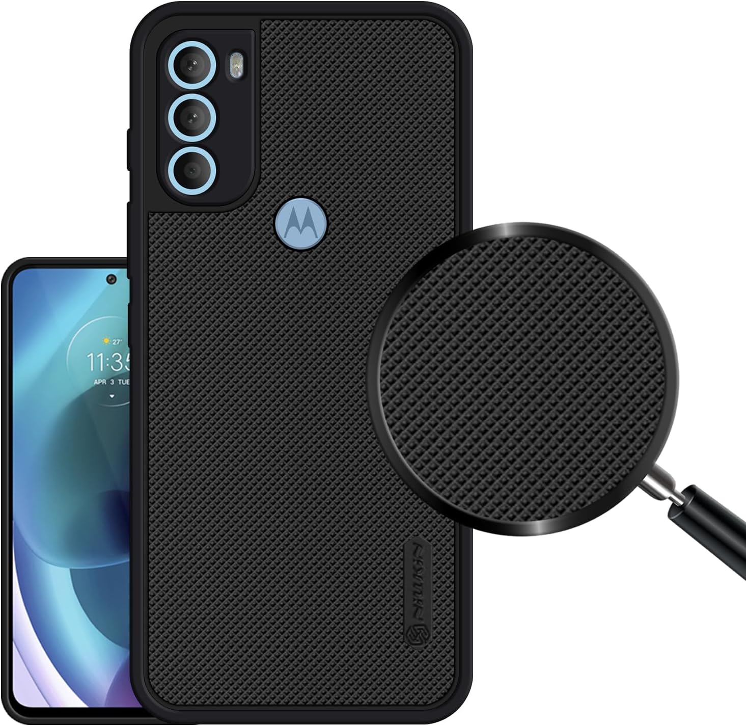 HELLO ZONE Exclusive Matte Finish Soft Back Case Cover for Motorola ...