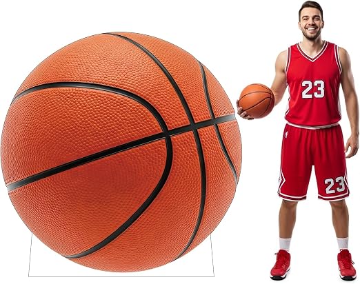Amazon.com: EnjoyView Basketball Cardboard Cutout, 1FT Life Size ...