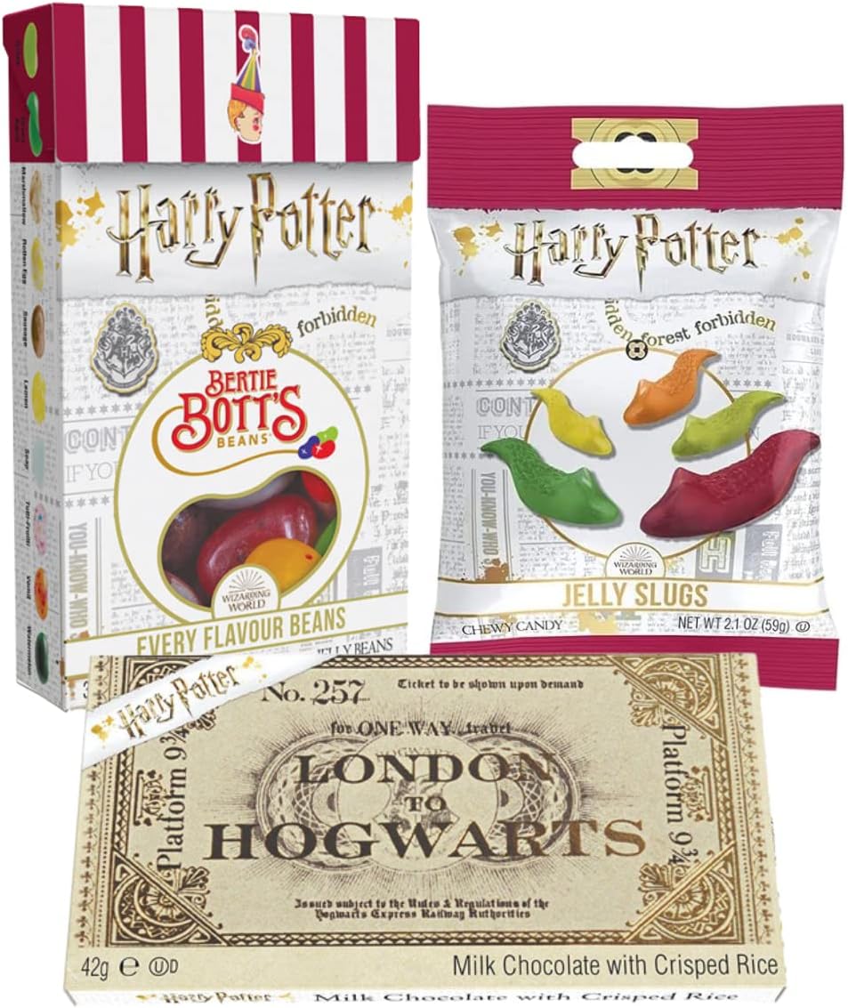 Harry Potter Sweets and Chocolate Set | 1 x 35g Berti Bott's Beans Flip ...