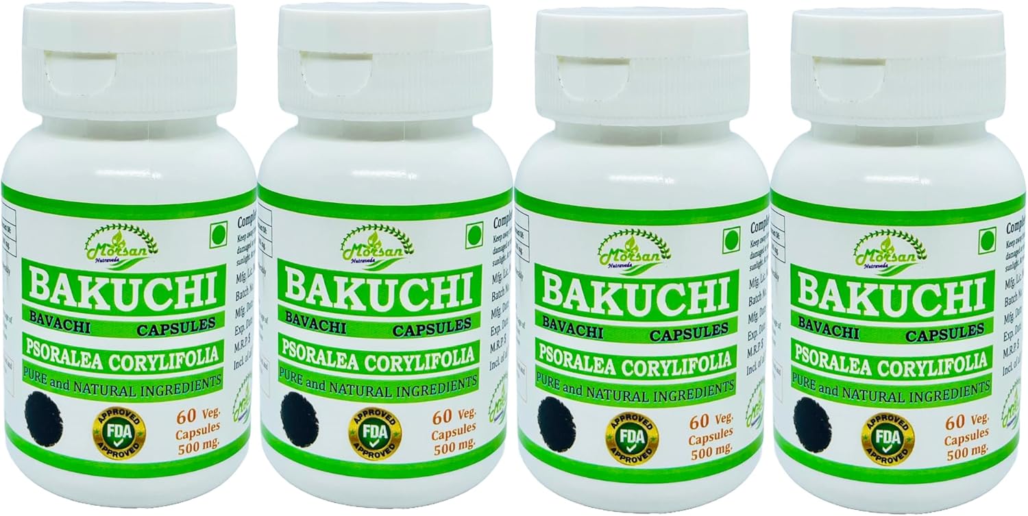 Amazon.com: Morsan Nutraveda Bakuchi (Bavachi, Babchi) (Psoralea ...