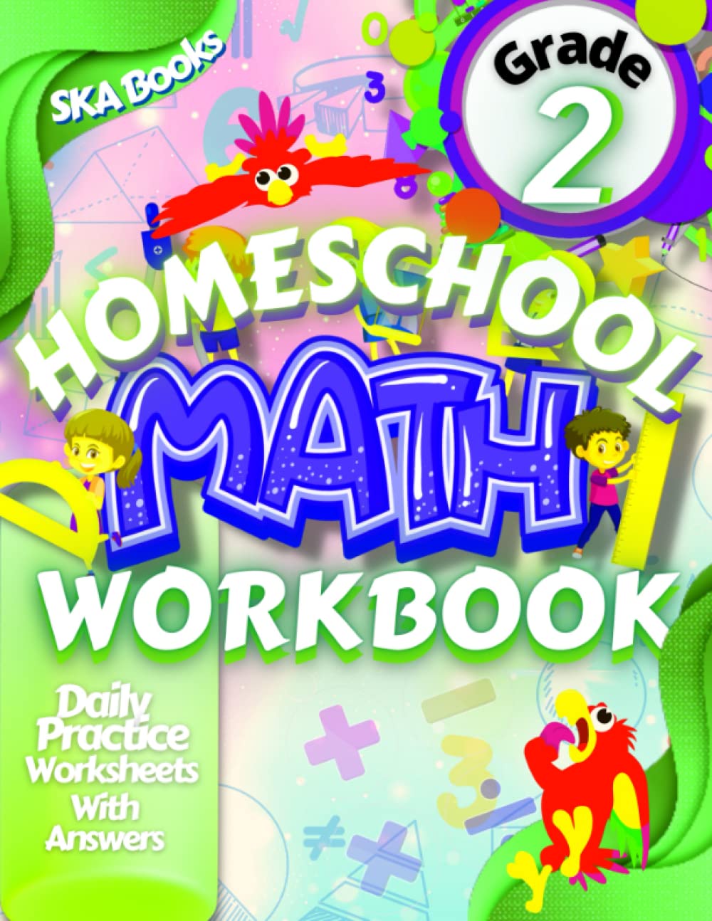 Homeschool Math 2nd Grade Workbook: Homeschool Math Curriculum Practice ...