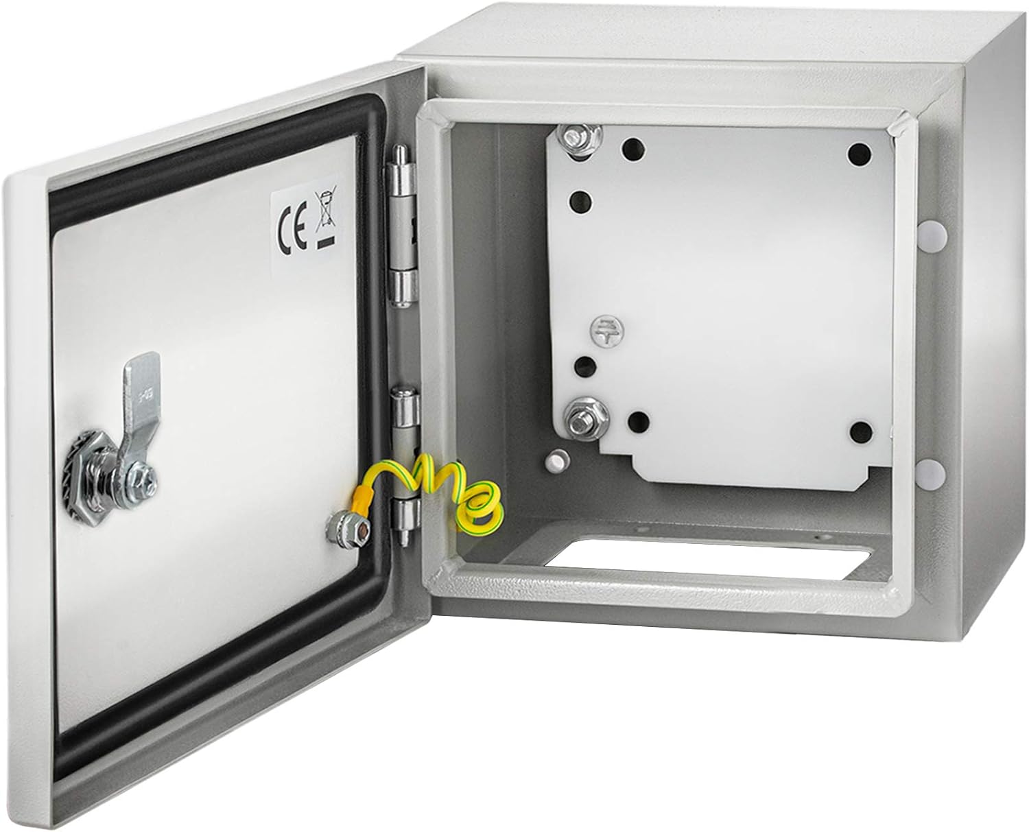 VEVOR NEMA Steel Enclosure, 8 x 8 x 6'' NEMA 4X Steel Electrical Box ...