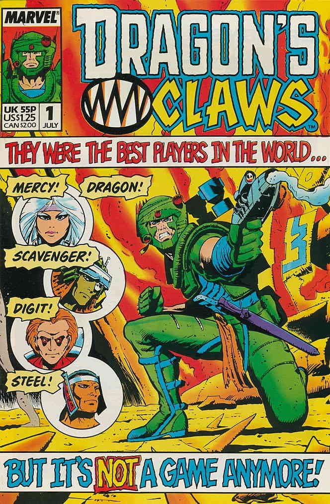 Amazon.com: Dragon's Claws #1 FN ; Marvel UK comic book : Collectibles ...