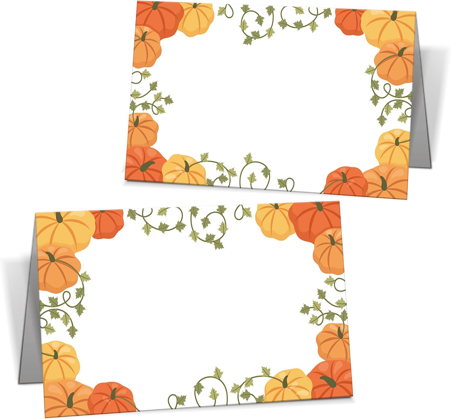 Amazon.com: 25 Pack Place Cards, Editable Name Cards for Table Seating ...