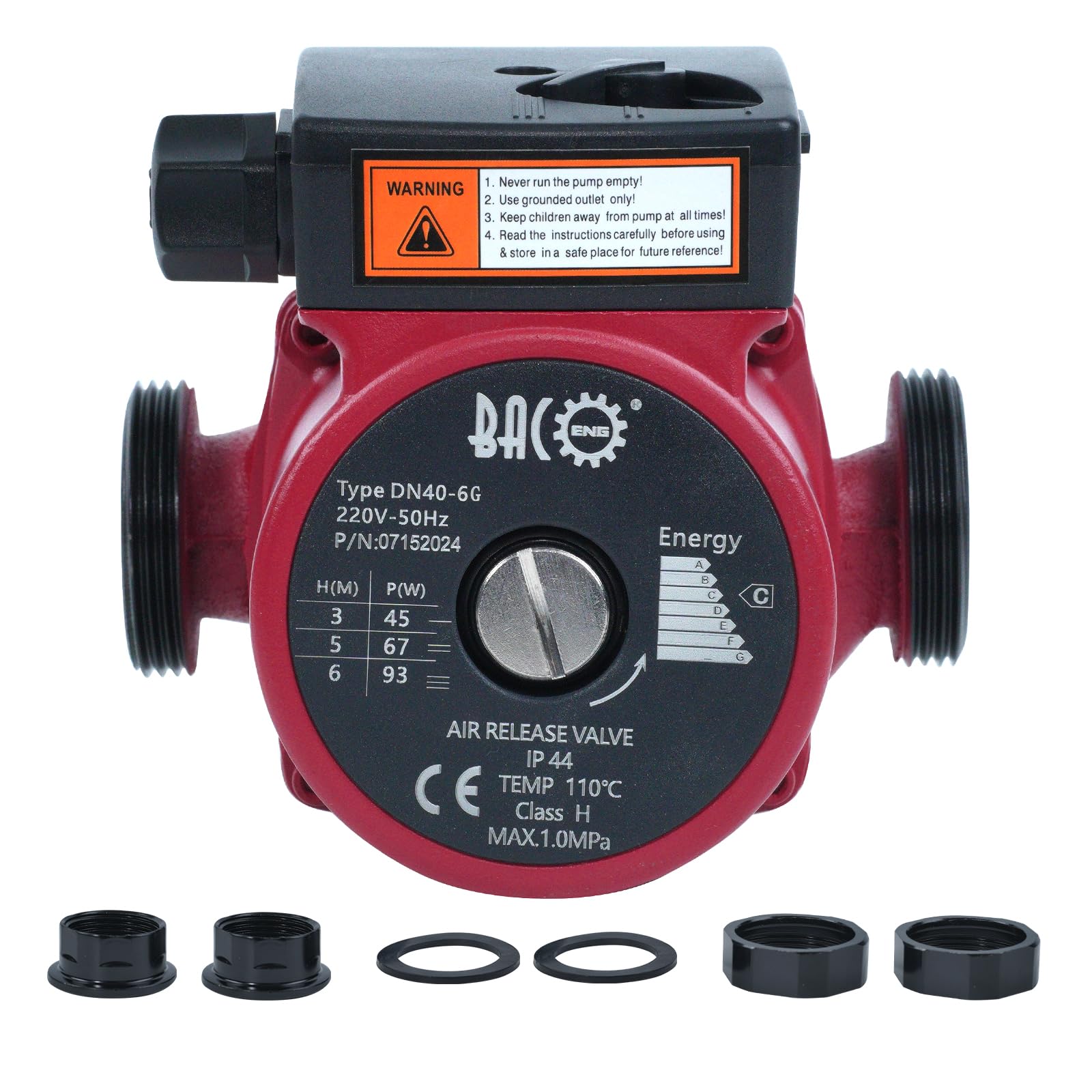 Bomba Circulación Bomba De Circulación BACOENG RS25/6-130 Para ...