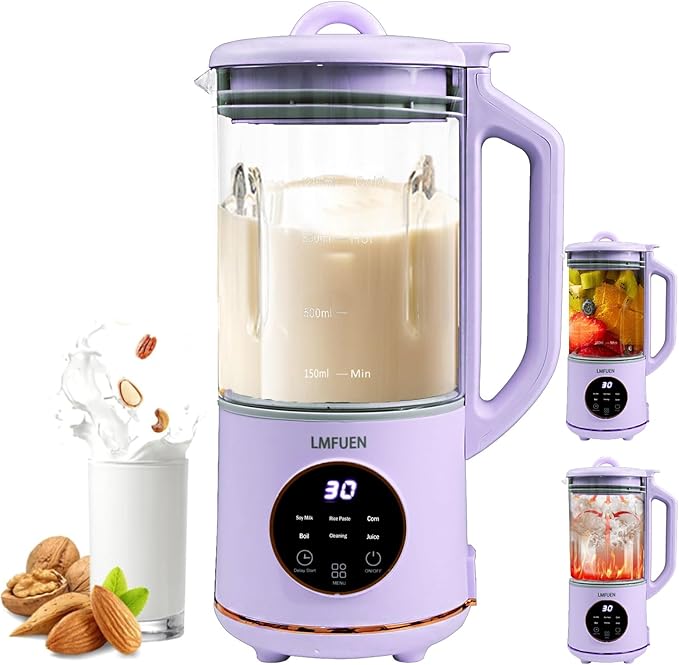 Amazon.com: Automatic Nut Milk Maker,40oz Soy Milk Maker for Homemade ...