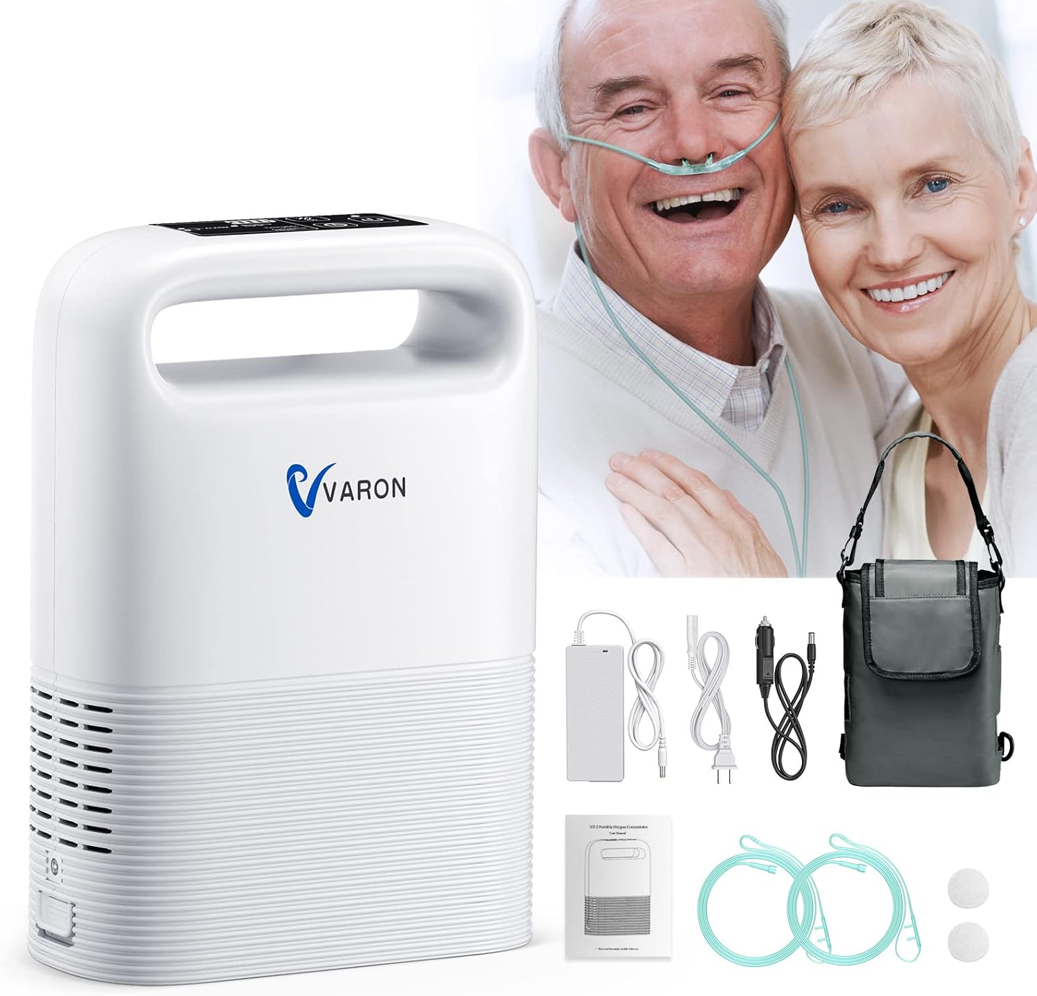 Amazon.com: Portable Oxygen Concentrator 1-5L Adjustable Pulse Oxygen ...