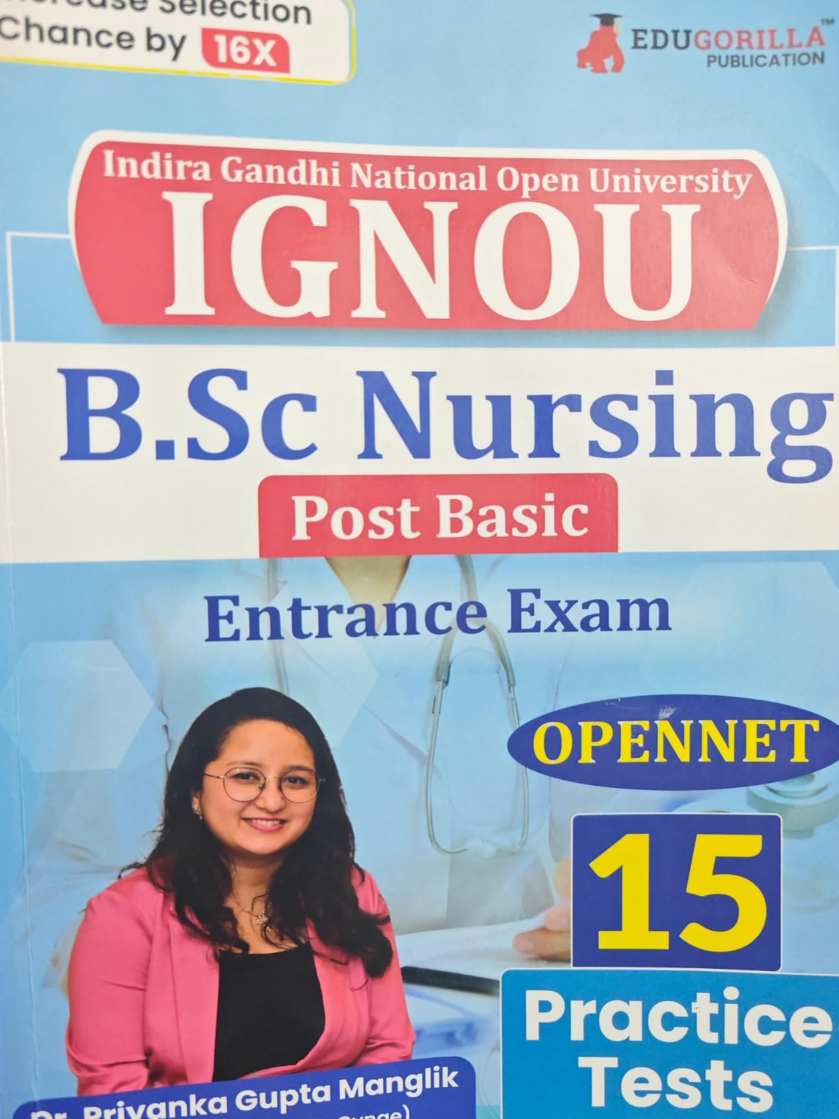 Buy IGNOU B.Sc Nursing (Post Basic) Entrance Exam 2024 | OPENNET ...