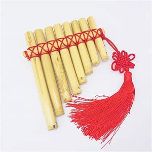 Amazon.com - VENEKA 8 Pipes Panpipes Reed Bamboo Chinese Style PanFlute ...