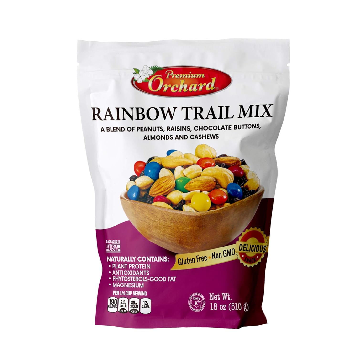 Amazon.com: Rainbow Trail Mix (18 oz) by PREMIUM ORCHARD : Grocery ...