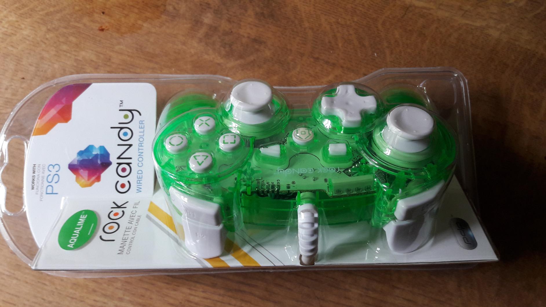 Rock Candy Controller - Red (Playstation 3) : Amazon.co.uk: PC & Video ...