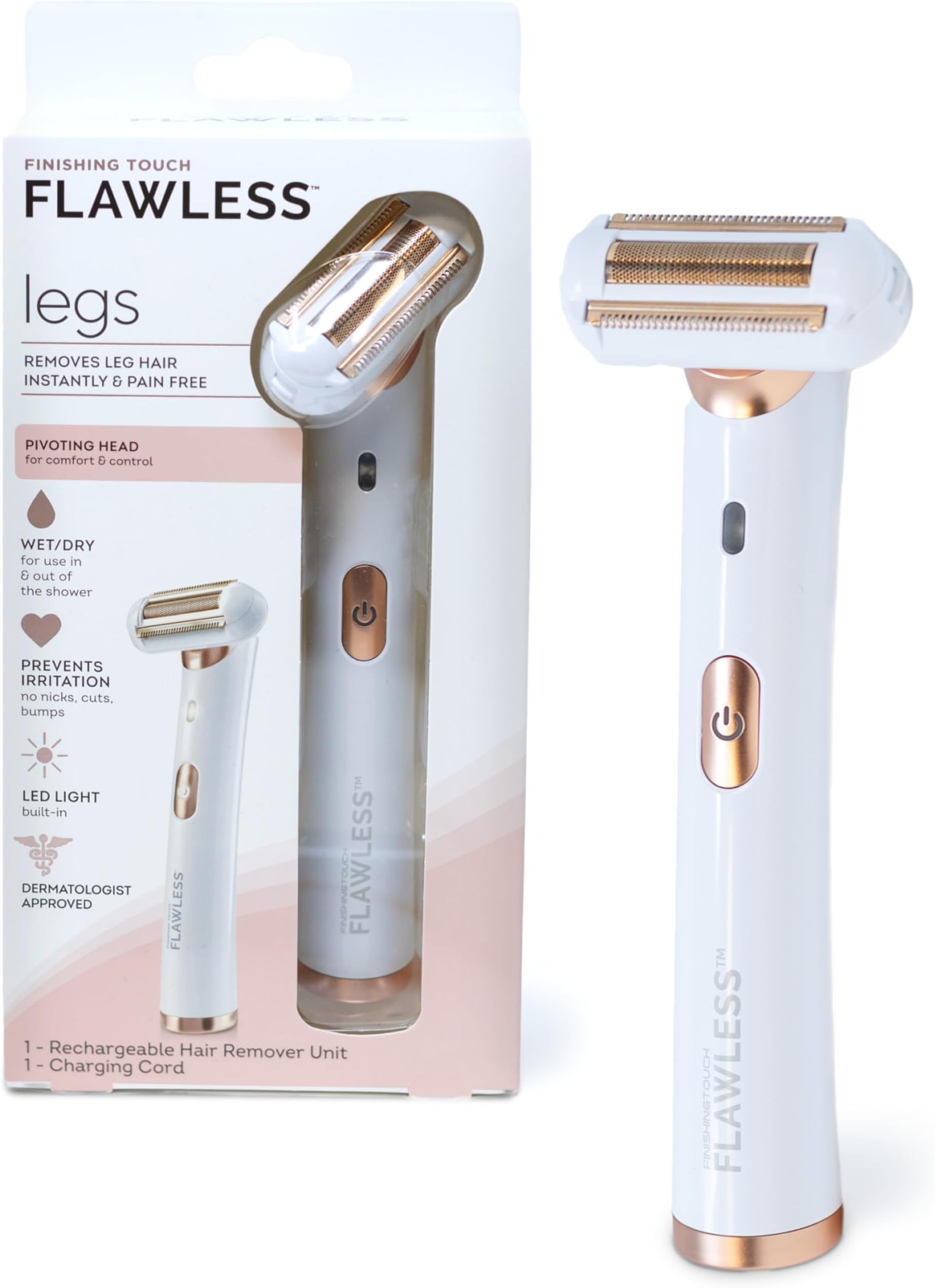 Amazon.com: Finishing Touch Flawless Legs, Electric Razor for Women ...