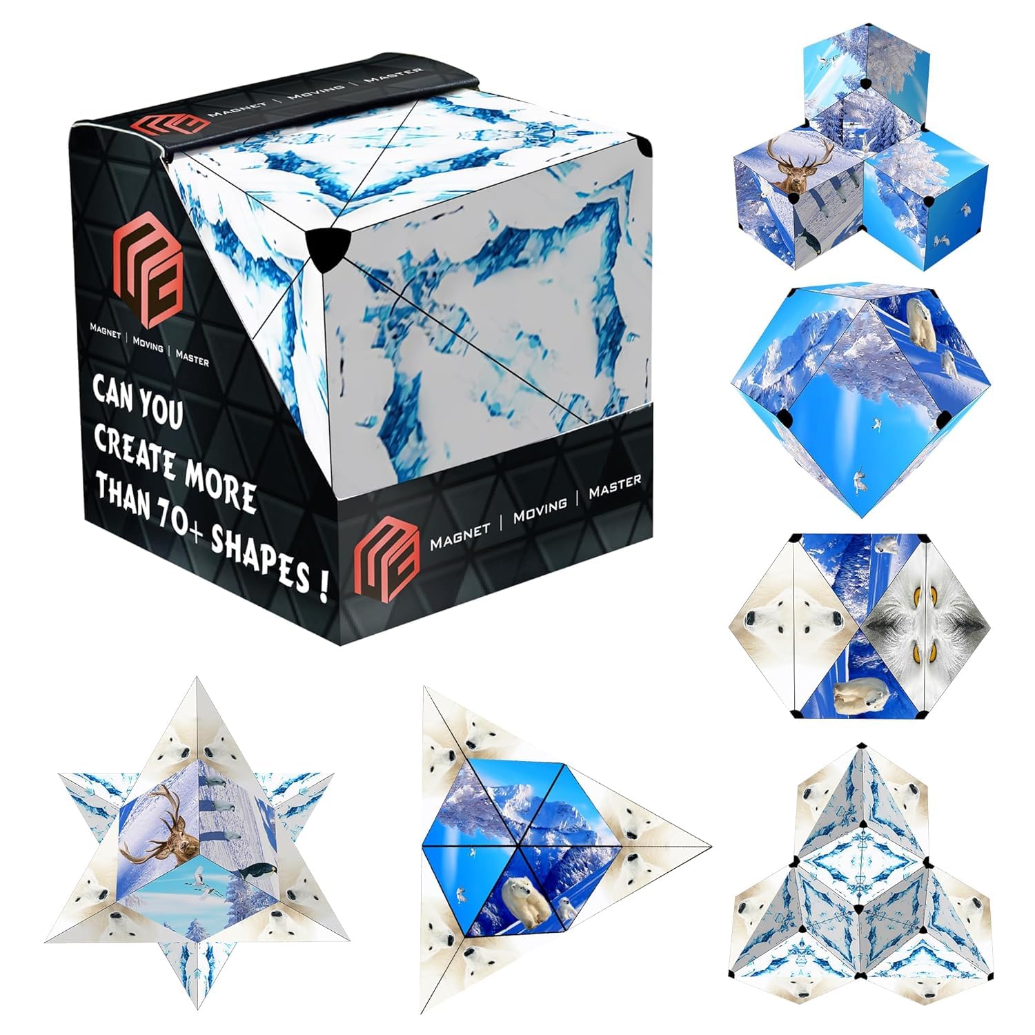 Buy Magnetic Cube Puzzle Box|Infinity Cubes | Fidget Cube 24 Rare Earth ...