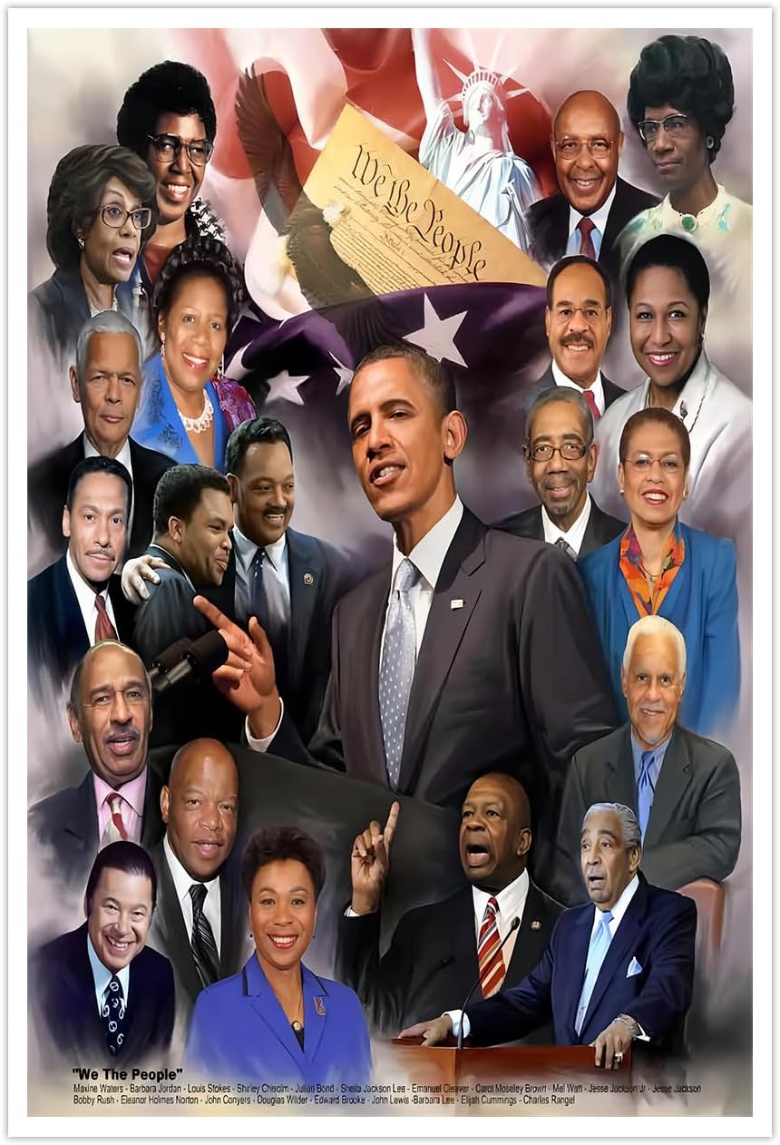Amazon.com: UOMHFRVE Great African American Wall Art, Famous African ...