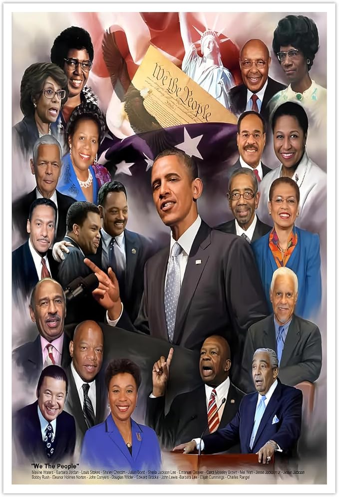 Amazon.com: UOMHFRVE Great African American Wall Art, Famous African ...