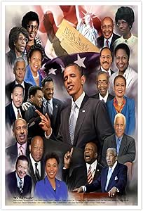 Amazon.com: UOMHFRVE Great African American Wall Art, Famous African ...