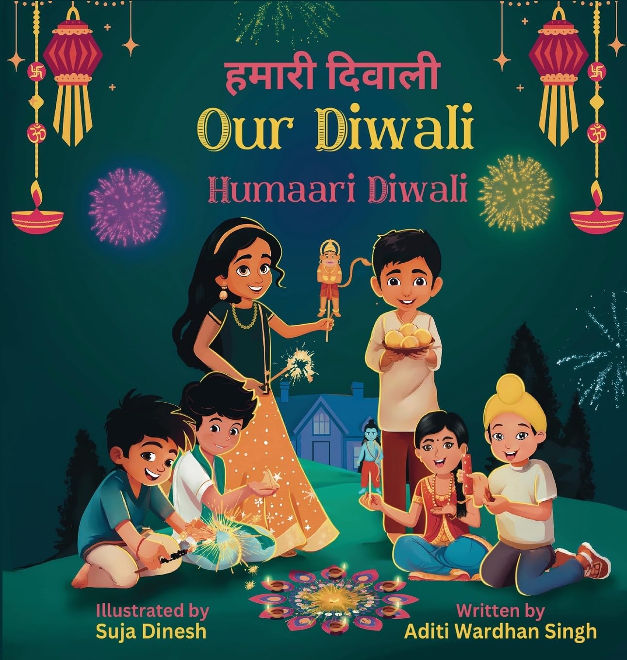 Our Diwali: Humaari Diwali - A Bilingual Hindi English Story ...