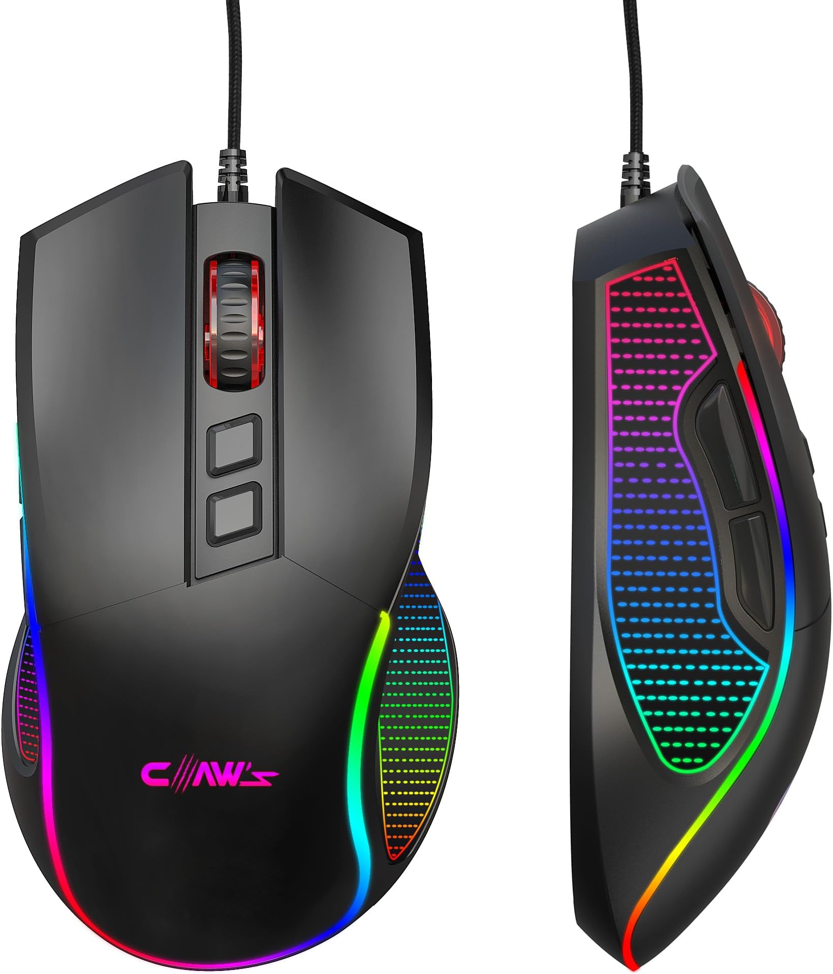 Claw's Crossfire V1 12800 Dpi Makro Yazılımlı Chromatic RGB Gaming ...