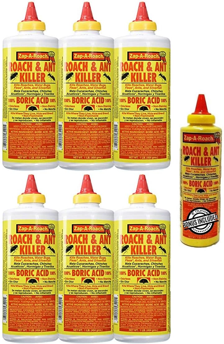 Amazon.com : Boric Acid Roach & Ant Killer (6 Pack) : Patio, Lawn & Garden
