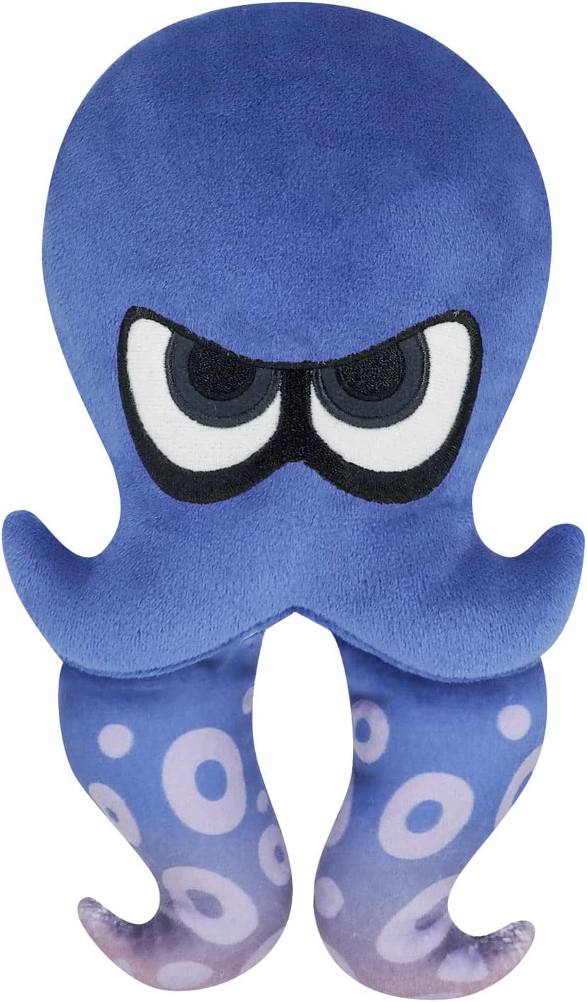 Amazon.co.jp: 三英貿易 Splatoon (スプラトゥーン)3 ALL STAR COLLECTION タコ (S) ブルー ...