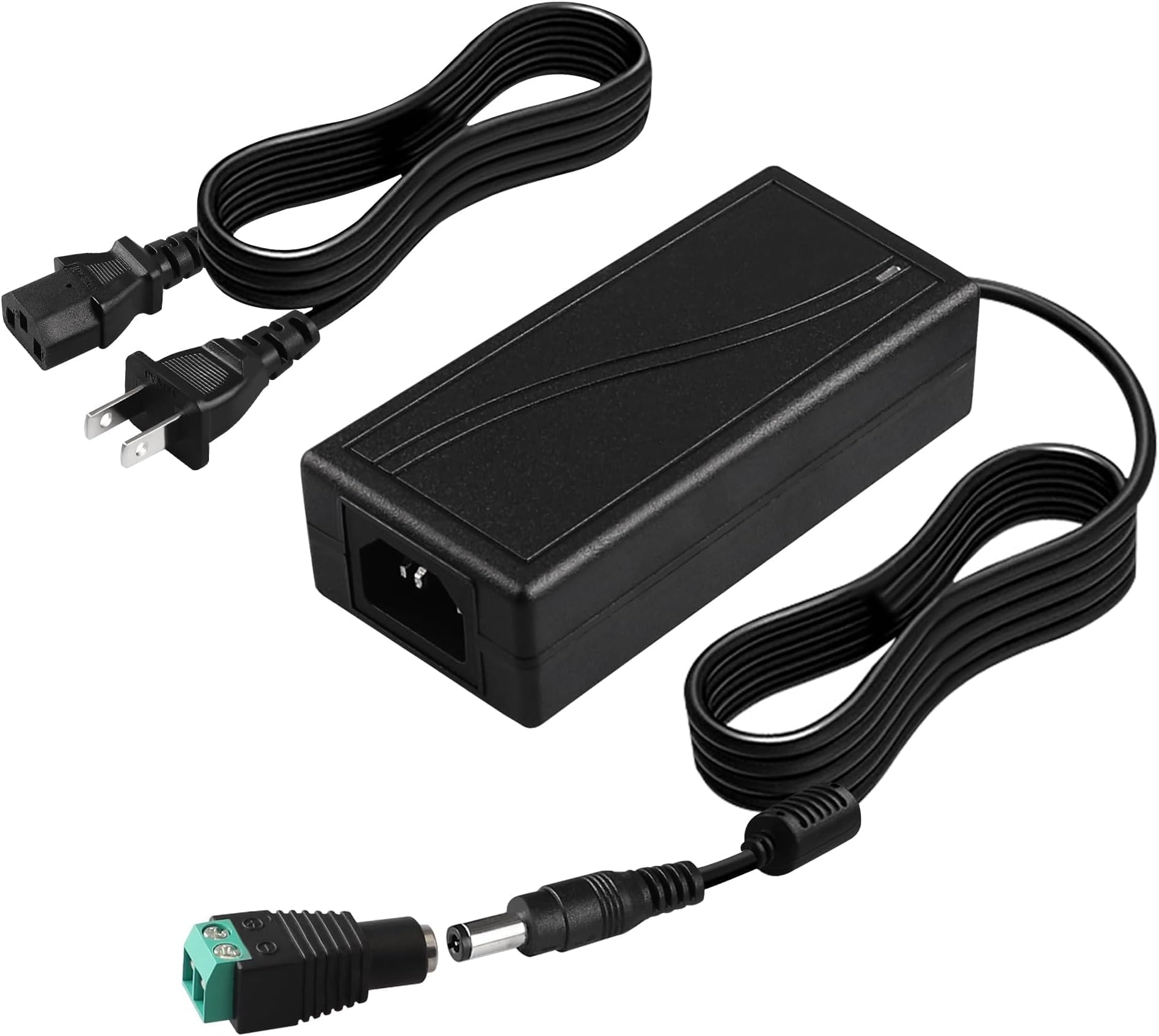 Amazon.com: LEDMO Power Supply, Transformers,LED Adapter, 12V 5A 60 ...