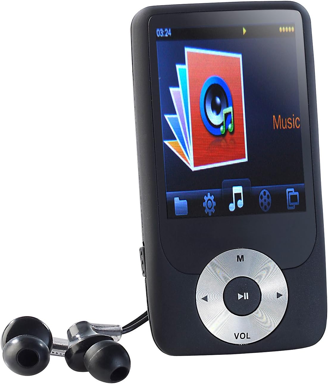 Auviso - Reproductor de MP3 () negro [Importado] : Amazon.es: Electrónica