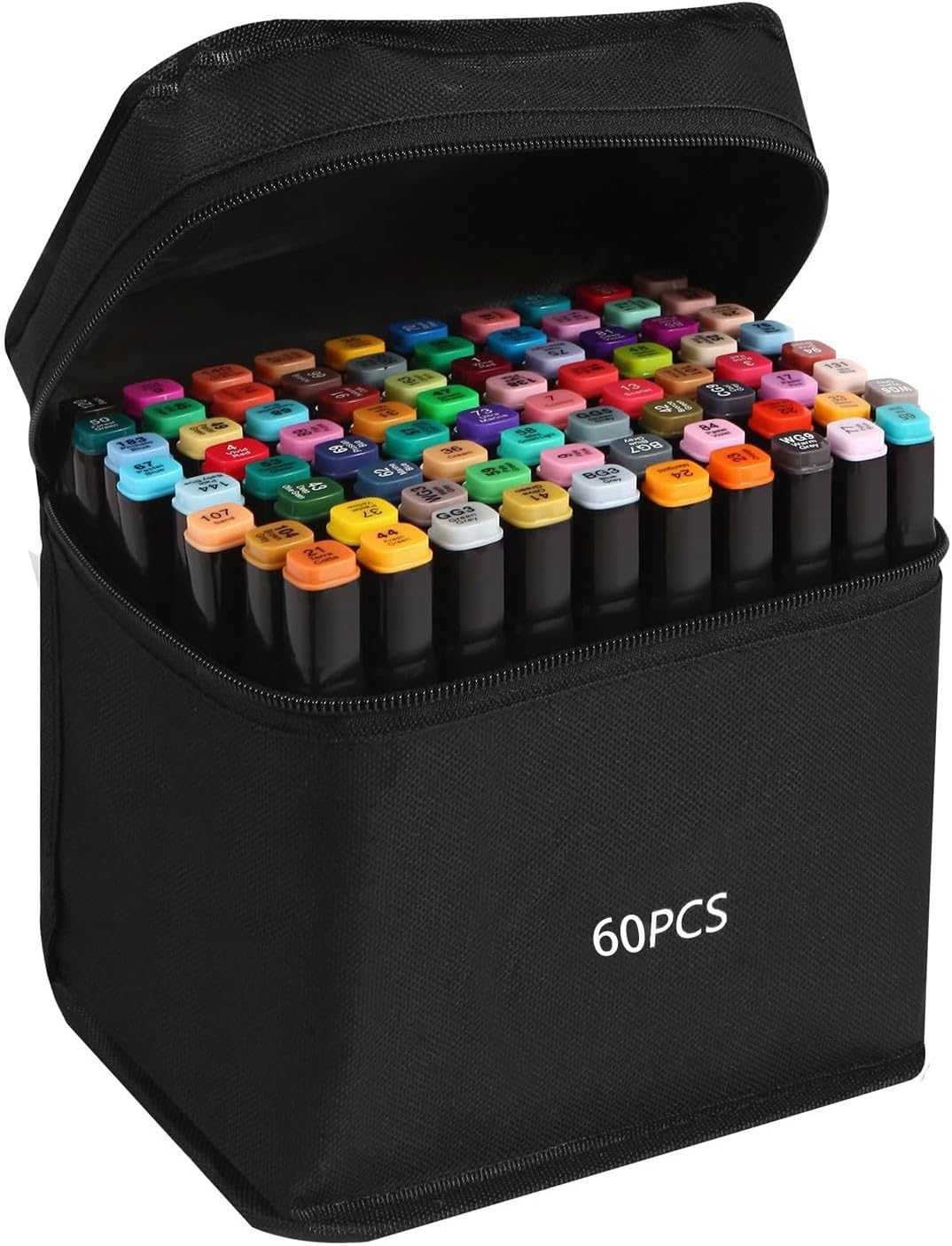 Amazon.com: 60 Colors/80 colors/120 colors Dual Tip Alcohol Markers ...