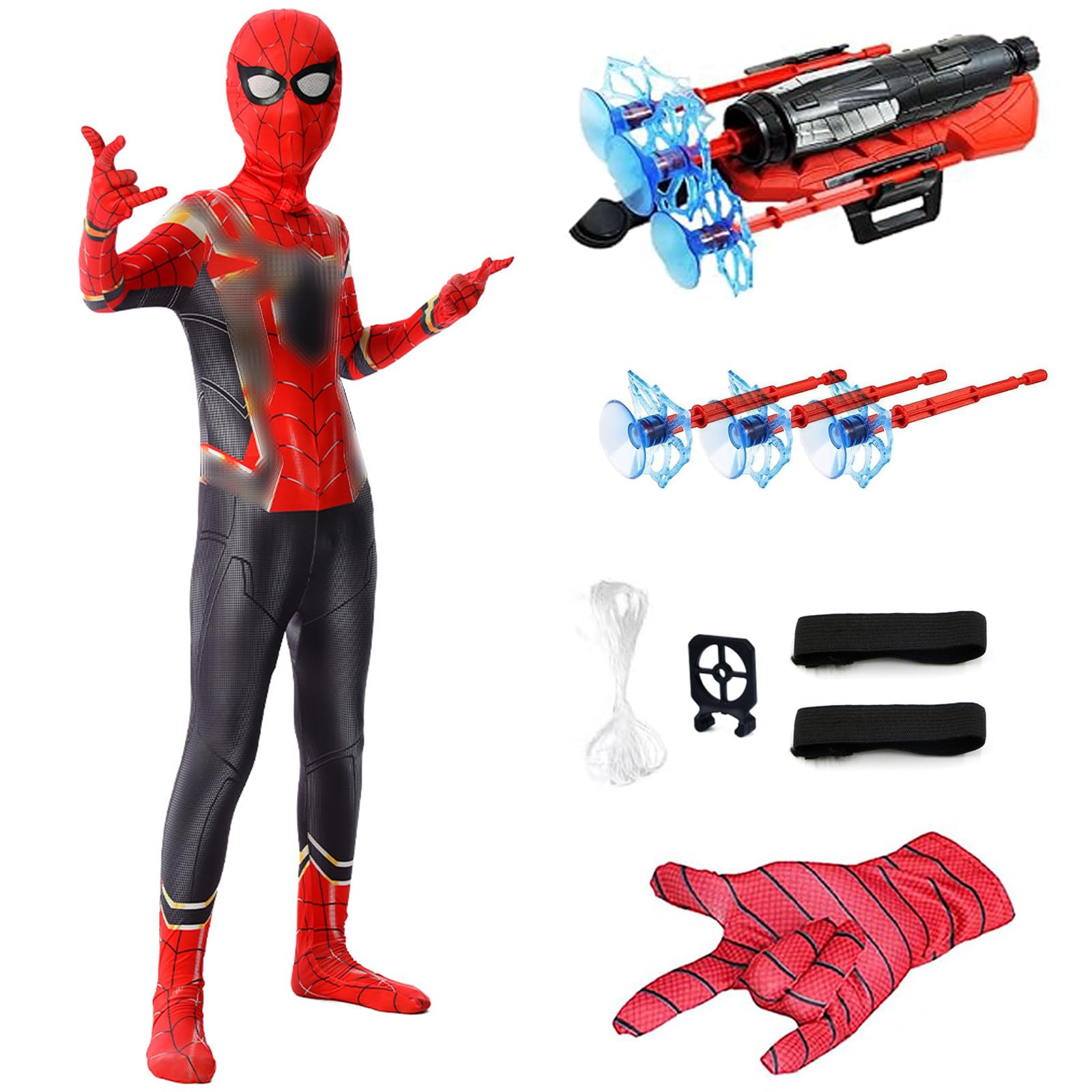 Buy WRGYVE Spiderman Costume Kids, Spiderman Costume, Spiderman Suit ...