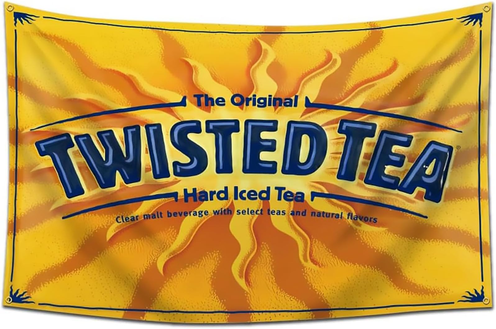 Amazon.com : Twisted Tea Flag 3X5 Ft With Four Brass Grommets Funny ...