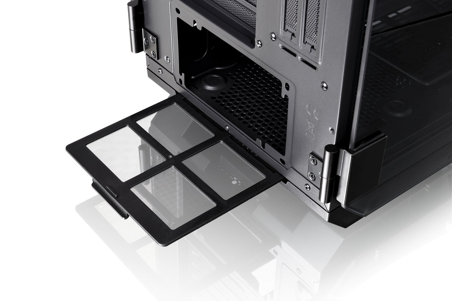 Thermaltake View 71 Rgb 4 Sided Tempered Glass Vertical Gpu ...