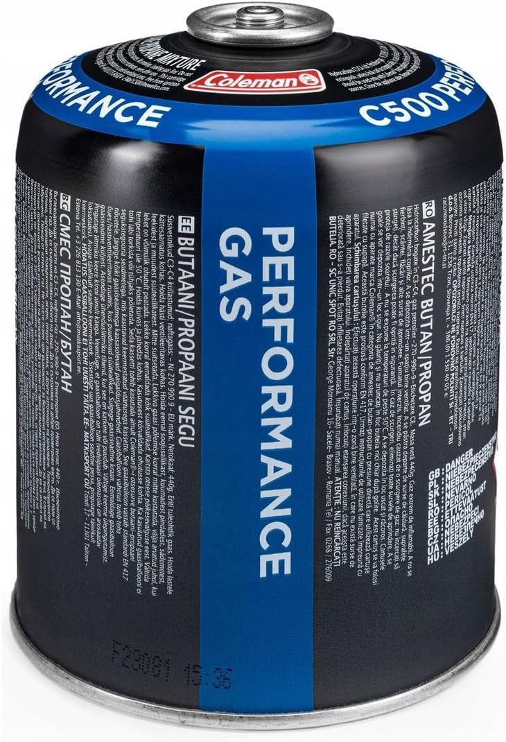 Coleman C300 Performance gas cartridge, valve cartridge with screw ...