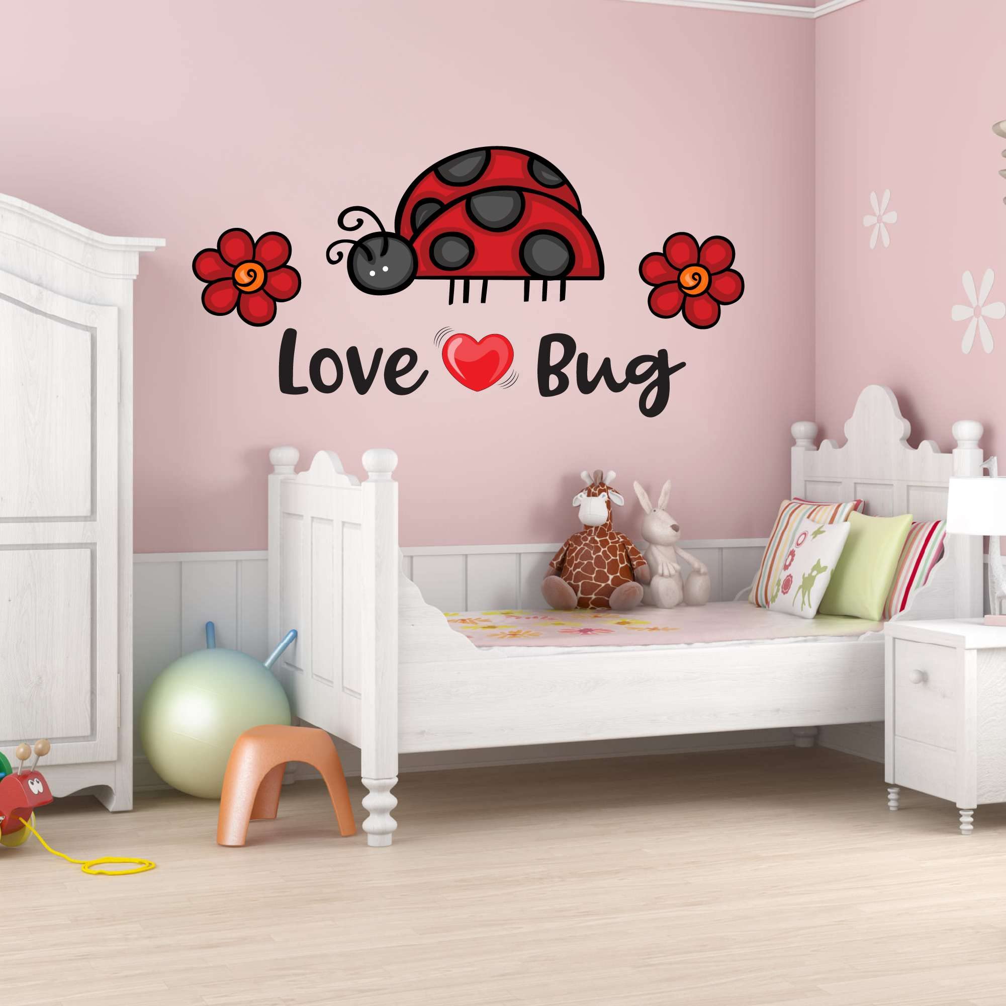 Lady Bug Wall Decals
