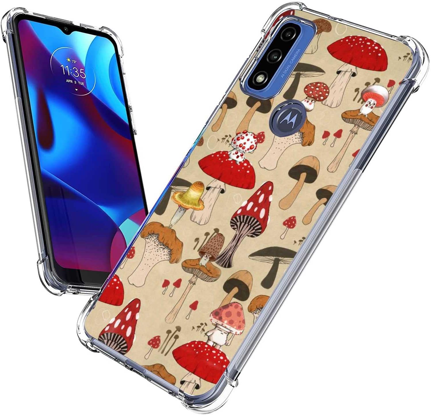 QWERTYUI Funda compatible con Motorola Moto G Power 2022, diseño ...