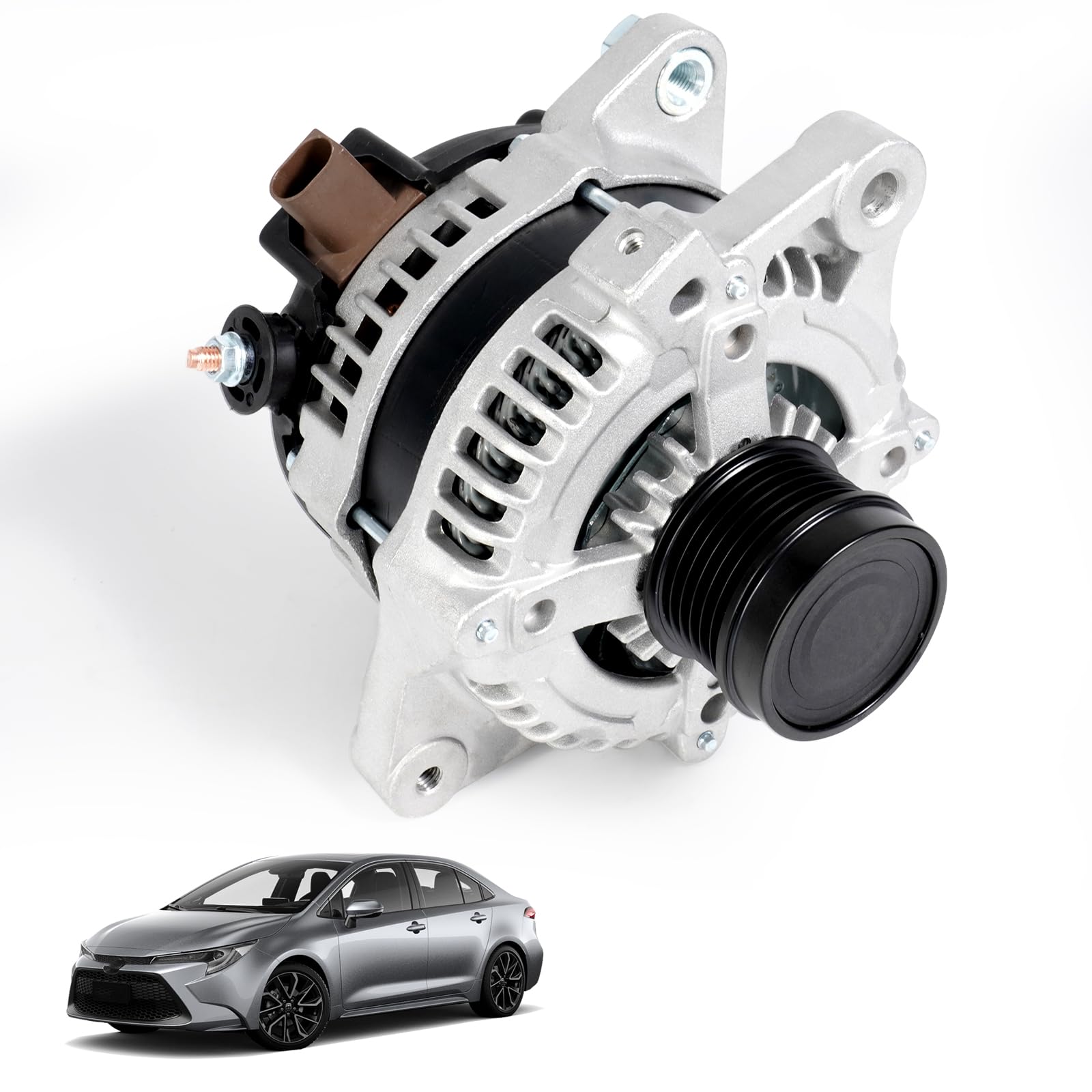 Amazon.com: LEAPTREND NEW Alternator 12V 115A Fit for Toyota Corolla ...