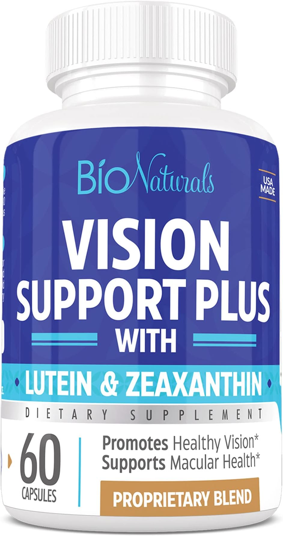 Amazon.com: Bio Naturals Eye Vitamin Supplement with Lutein, Zeaxanthin ...