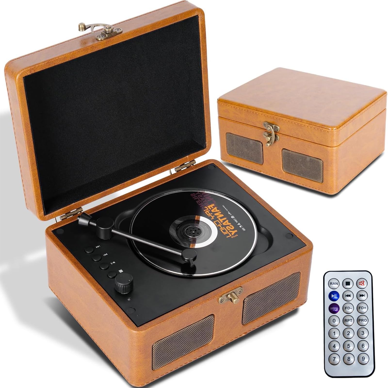 Snapklik.com : Preshwous Retro CD Player, Desktop Portable